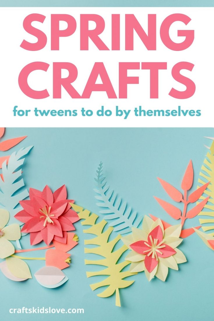 20+ Spring Crafts for Kids to do by Themselves - Crafts Kids Love